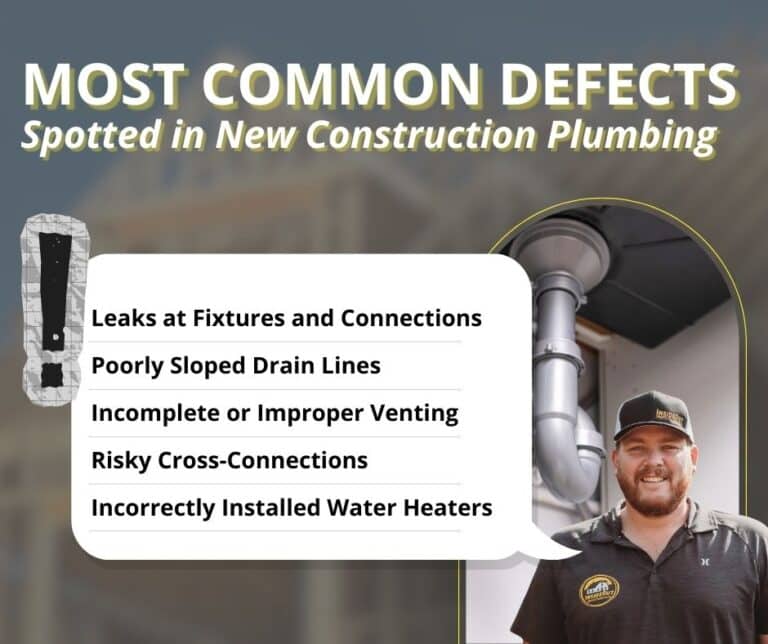 5 New Construction Plumbing Defects That Show Up Most Often | InsideOut ...
